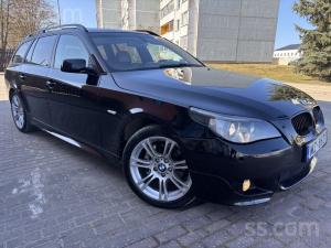 Black BMW 530 2005 in Bauska, with an engine capacity of 3.00 L and mileage of 427 thousand km for 3300 €, photo 25 on AUTOMOTO.COM.LV