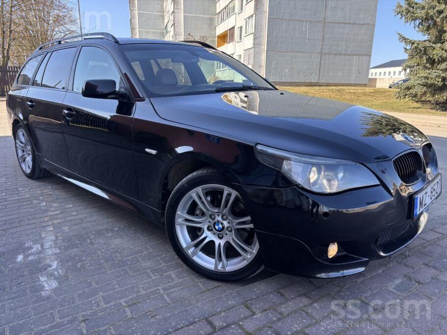 Black BMW 530 2005 in Bauska, with an engine capacity of 3.00 L and mileage of 427 thousand km for 3300 €, photo 25 on AUTOMOTO.COM.LV