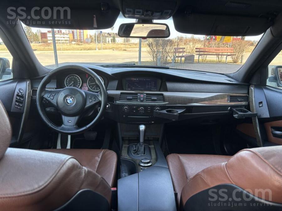 Black BMW 530 2005 in Bauska, with an engine capacity of 3.00 L and mileage of 427 thousand km for 3300 €, photo 26 on AUTOMOTO.COM.LV