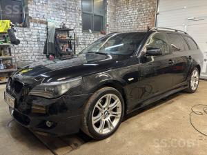 Black BMW 530 2005 in Bauska, with an engine capacity of 3.00 L and mileage of 427 thousand km for 3300 €, photo 36 on AUTOMOTO.COM.LV