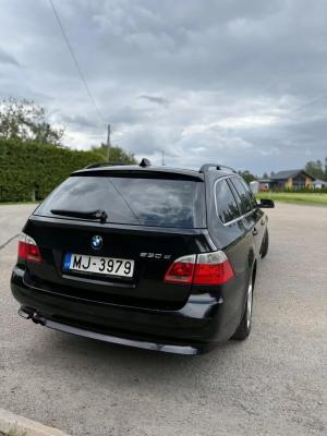 Black BMW 530 2005 in Riga, with an engine capacity of 3.00 L and mileage of 336 thousand km for 3800 €, photo 5 on AUTOMOTO.COM.LV