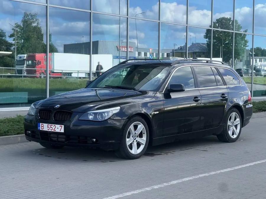 Melns BMW 530 2005 Rēzekne, ar dzinēja tilpumu 3.00 L un nobraukumu 348 tūkst. km par 3990 €, foto 3 vietnē AUTOMOTO.COM.LV