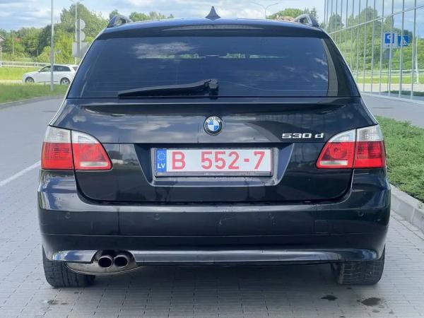 Melns BMW 530 2005 Rēzekne, ar dzinēja tilpumu 3.00 L un nobraukumu 348 tūkst. km par 3990 €, foto 6 vietnē AUTOMOTO.COM.LV