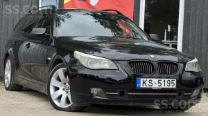 Melns BMW 530 2005 Rīga, ar dzinēja tilpumu 3.00 L un nobraukumu 388 tūkst. km par 1990 €, foto  vietnē AUTOMOTO.COM.LV