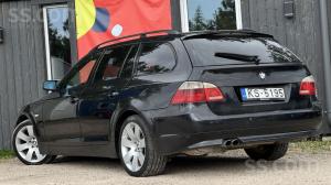 Black BMW 530 2005 in Riga, with an engine capacity of 3.00 L and mileage of 388 thousand km for 1990 €, photo 5 on AUTOMOTO.COM.LV
