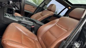 Black BMW 530 2005 in Riga, with an engine capacity of 3.00 L and mileage of 388 thousand km for 1990 €, photo 8 on AUTOMOTO.COM.LV