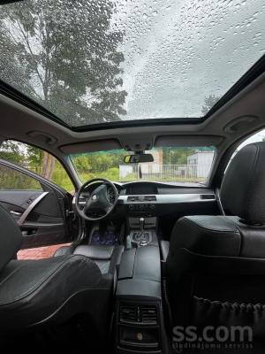 Melns BMW 530 2005 Preiļi, ar dzinēja tilpumu 3.00 L un nobraukumu 369 tūkst. km par 2700 €, foto 4 vietnē AUTOMOTO.COM.LV