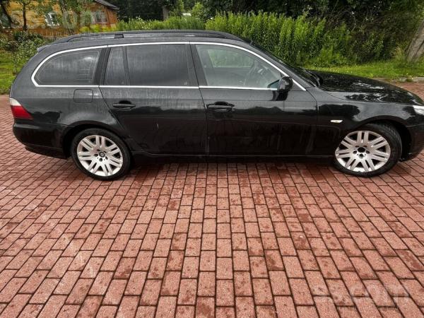 Black BMW 530 2005 in Preili, with an engine capacity of 3.00 L and mileage of 369 thousand km for 2700 €, photo 9 on AUTOMOTO.COM.LV