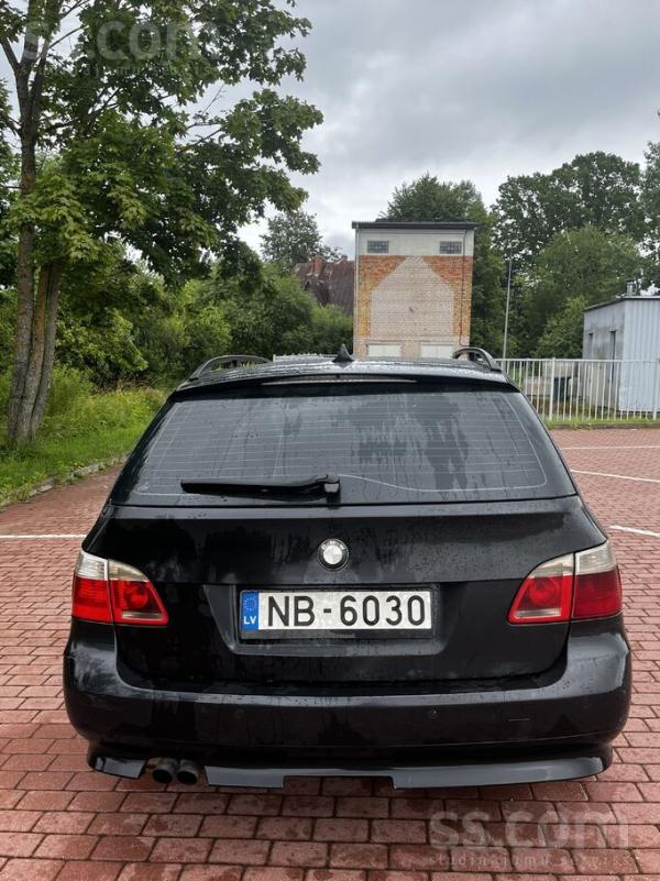 Black BMW 530 2005 in Preili, with an engine capacity of 3.00 L and mileage of 369 thousand km for 2700 €, photo 10 on AUTOMOTO.COM.LV