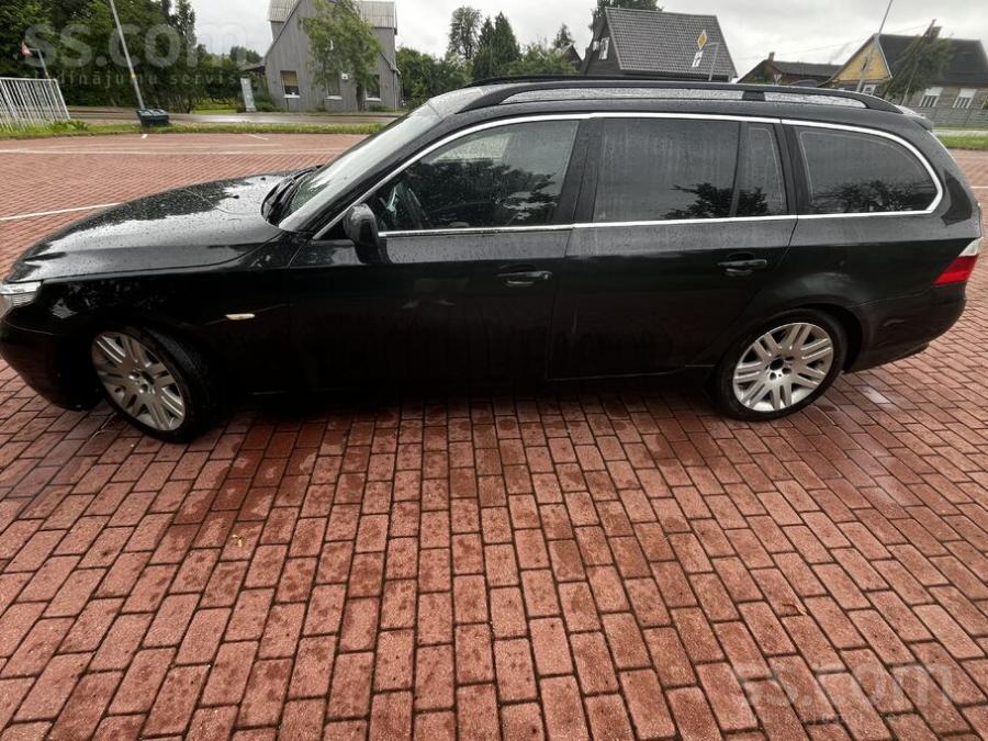 Melns BMW 530 2005 Preiļi, ar dzinēja tilpumu 3.00 L un nobraukumu 369 tūkst. km par 2700 €, foto 12 vietnē AUTOMOTO.COM.LV