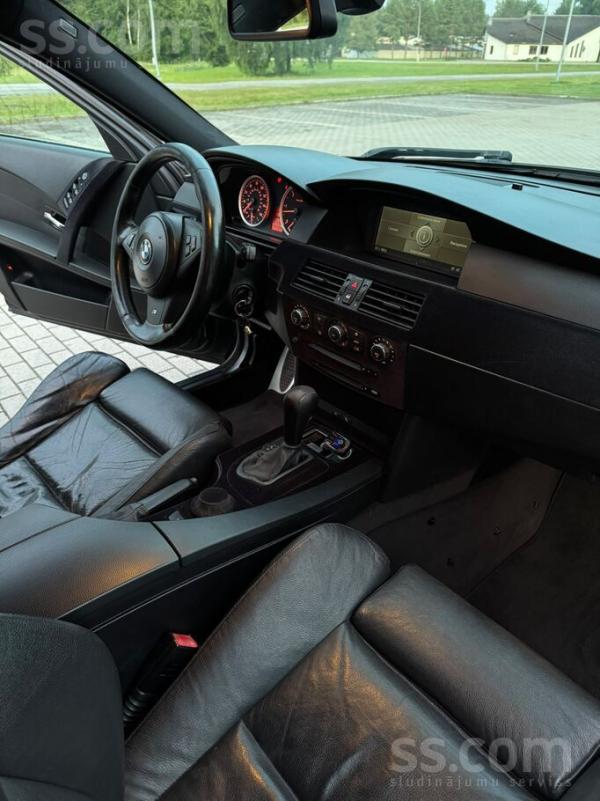 Melns BMW 530 2005 Jelgava, ar dzinēja tilpumu 3.00 L un nobraukumu 300 tūkst. km par 4900 €, foto 5 vietnē AUTOMOTO.COM.LV