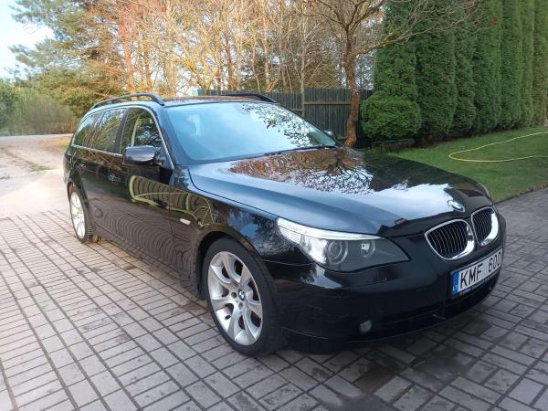 Melns BMW 530 2005 Viļņa, ar dzinēja tilpumu 2.99 L un nobraukumu 274 tūkst. km par 3650 €, foto 1 vietnē AUTOMOTO.COM.LV