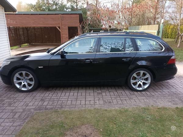 Melns BMW 530 2005 Viļņa, ar dzinēja tilpumu 2.99 L un nobraukumu 274 tūkst. km par 3650 €, foto 6 vietnē AUTOMOTO.COM.LV