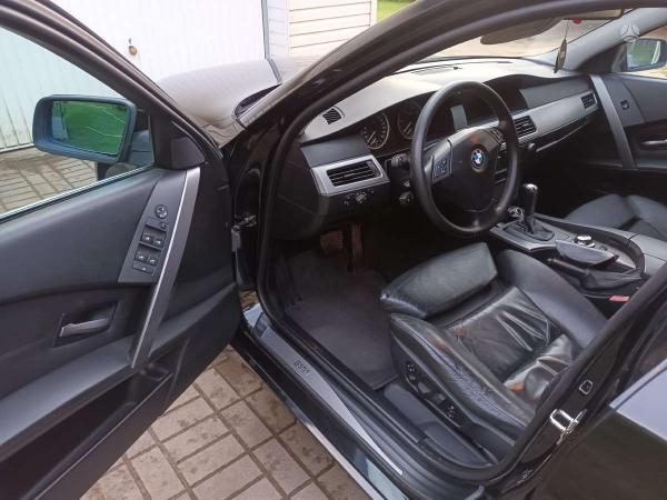 Melns BMW 530 2005 Viļņa, ar dzinēja tilpumu 2.99 L un nobraukumu 274 tūkst. km par 3650 €, foto 9 vietnē AUTOMOTO.COM.LV