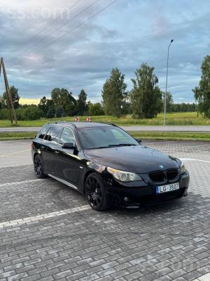 Black BMW 530 2005 in Jelgava, with an engine capacity of 3.00 L and mileage of 300 thousand km for 4500 €, photo  on AUTOMOTO.COM.LV