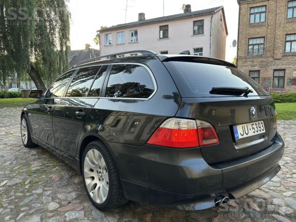 Black BMW 530 2005 in Bauska, with an engine capacity of 3.00 L and mileage of 422 thousand km for 2890 €, photo 3 on AUTOMOTO.COM.LV