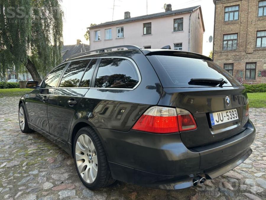 Черный БМВ 530 2005 в Бауска, объемом двигателя 3.00 л и пробегом 422 тыс. км за 2890 €, фото 4 на AUTOMOTO.COM.LV