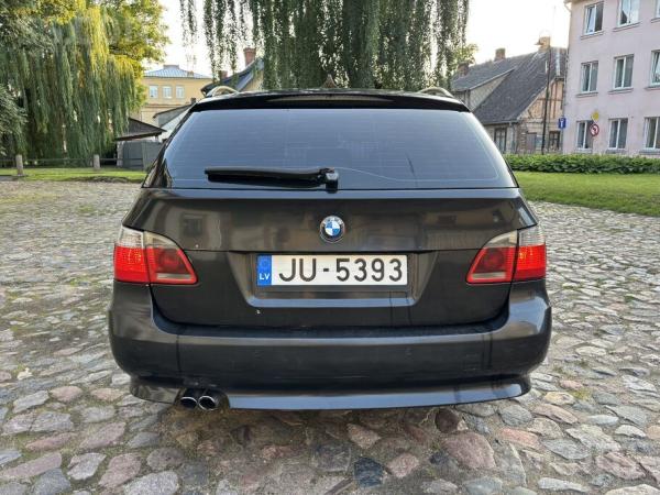 Black BMW 530 2005 in Bauska, with an engine capacity of 3.00 L and mileage of 422 thousand km for 2890 €, photo 4 on AUTOMOTO.COM.LV