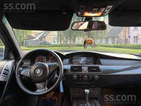 Black BMW 530 2005 in Bauska, with an engine capacity of 3.00 L and mileage of 422 thousand km for 2890 €, photo 9 on AUTOMOTO.COM.LV