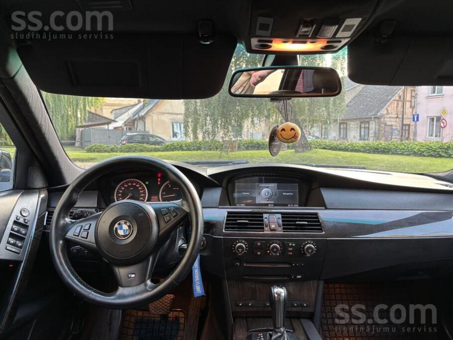 Черный БМВ 530 2005 в Бауска, объемом двигателя 3.00 л и пробегом 422 тыс. км за 2890 €, фото 10 на AUTOMOTO.COM.LV
