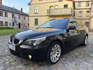Black BMW 530 2005 in Bauska, with an engine capacity of 3.00 L and mileage of 422 thousand km for 2890 €, photo  on AUTOMOTO.COM.LV