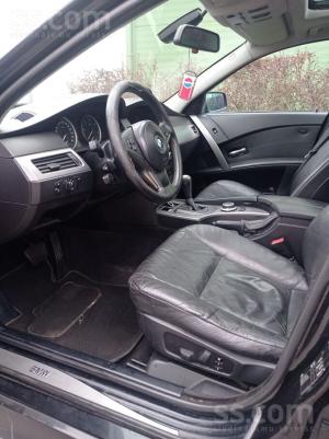 Melns BMW 530 2005 Rīga, ar dzinēja tilpumu 3.00 L un nobraukumu 0 tūkst. km par 2250 €, foto 6 vietnē AUTOMOTO.COM.LV
