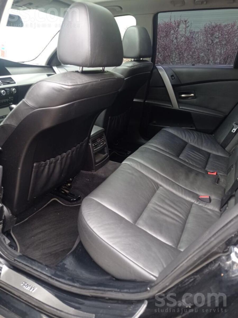 Melns BMW 530 2005 Rīga, ar dzinēja tilpumu 3.00 L un nobraukumu 0 tūkst. km par 2250 €, foto 7 vietnē AUTOMOTO.COM.LV