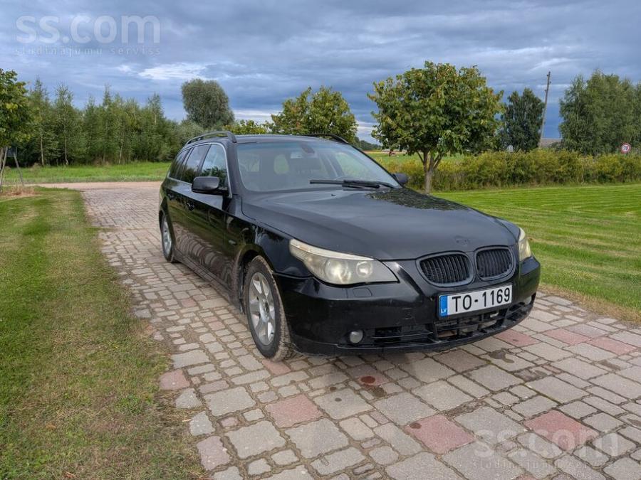 Melns BMW 530 2005 Bauska, ar dzinēja tilpumu 3.00 L un nobraukumu 430 tūkst. km par 2499 €, foto 3 vietnē AUTOMOTO.COM.LV