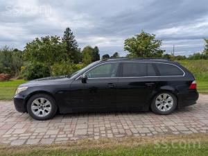Melns BMW 530 2005 Bauska, ar dzinēja tilpumu 3.00 L un nobraukumu 430 tūkst. km par 2499 €, foto 4 vietnē AUTOMOTO.COM.LV