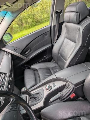 Melns BMW 530 2005 Bauska, ar dzinēja tilpumu 3.00 L un nobraukumu 430 tūkst. km par 2499 €, foto 11 vietnē AUTOMOTO.COM.LV