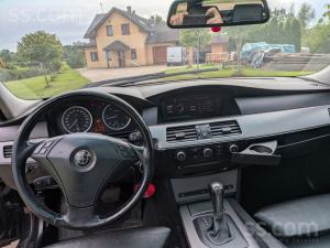 Melns BMW 530 2005 Bauska, ar dzinēja tilpumu 3.00 L un nobraukumu 430 tūkst. km par 2499 €, foto 18 vietnē AUTOMOTO.COM.LV