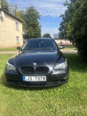 Black BMW 530 2005 in Tukums, with an engine capacity of 3.00 L and mileage of 430 thousand km for 2400 €, photo  on AUTOMOTO.COM.LV