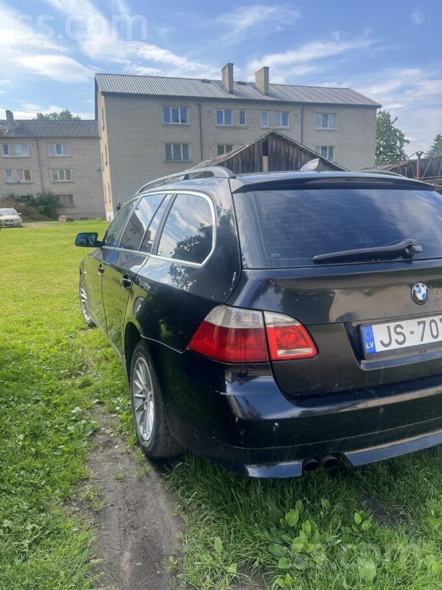 Черный БМВ 530 2005 в Тукумс, объемом двигателя 3.00 л и пробегом 430 тыс. км за 2400 €, фото 5 на AUTOMOTO.COM.LV