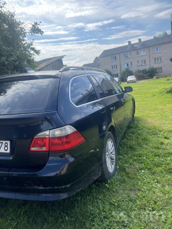 Black BMW 530 2005 in Tukums, with an engine capacity of 3.00 L and mileage of 430 thousand km for 2400 €, photo 5 on AUTOMOTO.COM.LV