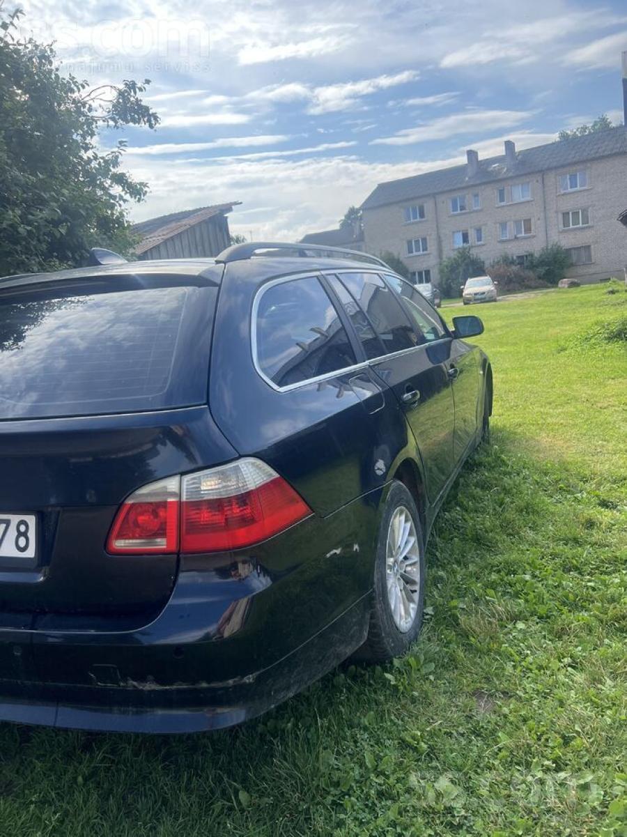 Черный БМВ 530 2005 в Тукумс, объемом двигателя 3.00 л и пробегом 430 тыс. км за 2400 €, фото 6 на AUTOMOTO.COM.LV
