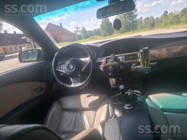 Черный БМВ 530 2005 в Гулбене, объемом двигателя 3.00 л и пробегом 417 тыс. км за 3500 €, фото 9 на AUTOMOTO.COM.LV