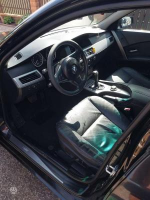 Melns BMW 530 2005 Anykščiai, ar dzinēja tilpumu 2.99 L un nobraukumu 288 tūkst. km par 2700 €, foto 15 vietnē AUTOMOTO.COM.LV