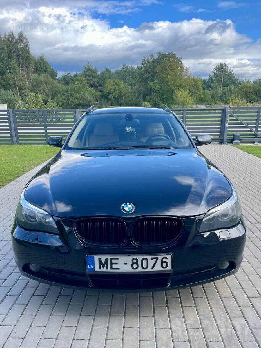 Black BMW 530 2005 in Jelgava, with an engine capacity of 3.00 L and mileage of 394 thousand km for 3900 €, photo 3 on AUTOMOTO.COM.LV