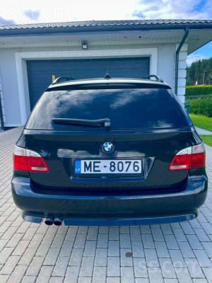Black BMW 530 2005 in Jelgava, with an engine capacity of 3.00 L and mileage of 394 thousand km for 3900 €, photo 4 on AUTOMOTO.COM.LV