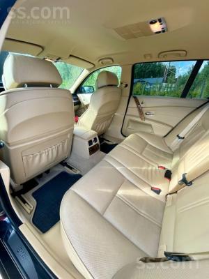 Black BMW 530 2005 in Jelgava, with an engine capacity of 3.00 L and mileage of 394 thousand km for 3900 €, photo 11 on AUTOMOTO.COM.LV