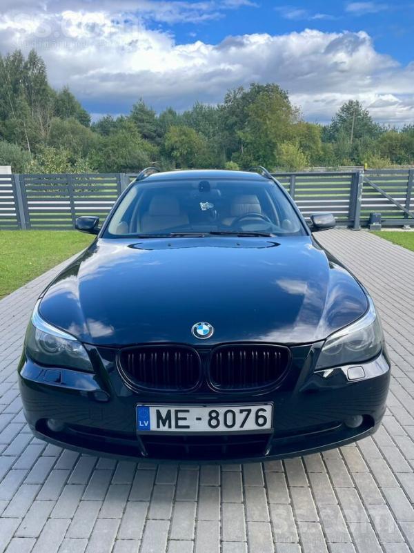 Melns BMW 530 2005 Jelgava, ar dzinēja tilpumu 3.00 L un nobraukumu 394 tūkst. km par 3900 €, foto 3 vietnē AUTOMOTO.COM.LV