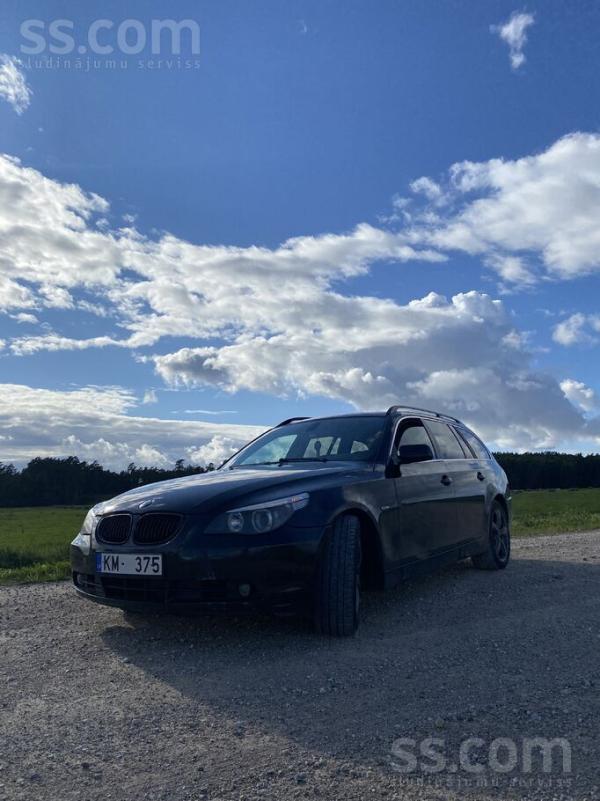 Black BMW 530 2005 in Riga, with an engine capacity of 3.00 L and mileage of 361 thousand km for 3500 €, photo 3 on AUTOMOTO.COM.LV