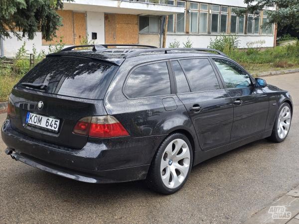 Melns BMW 530 2005 Alīta, ar dzinēja tilpumu 3.00 L un nobraukumu 419 tūkst. km par 3250 €, foto 5 vietnē AUTOMOTO.COM.LV