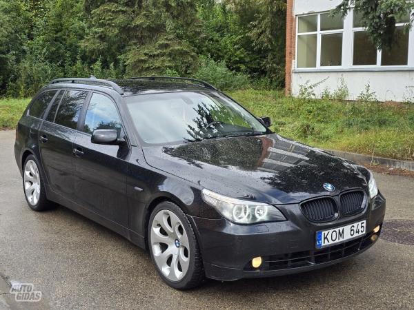 Melns BMW 530 2005 Alīta, ar dzinēja tilpumu 3.00 L un nobraukumu 419 tūkst. km par 3250 €, foto 6 vietnē AUTOMOTO.COM.LV