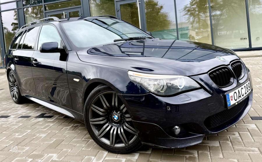 Melns BMW 530 2005 Kauņa, ar dzinēja tilpumu 0.00 L un nobraukumu 418 tūkst. km par 4250 €, foto 3 vietnē AUTOMOTO.COM.LV