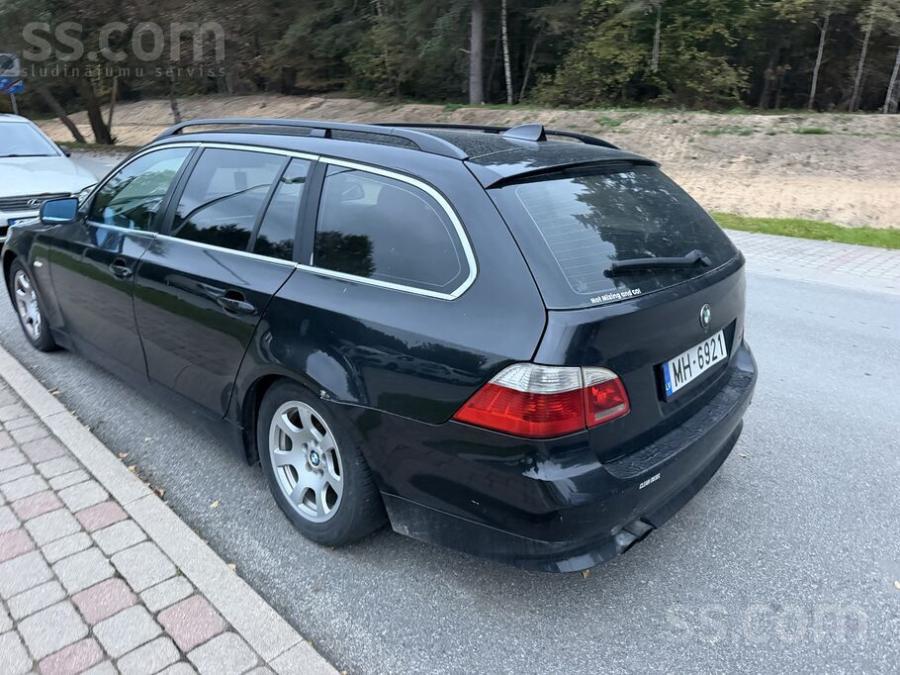 Черный БМВ 530 2005 в Рига, объемом двигателя 3.00 л и пробегом 426 тыс. км за 1700 €, фото 6 на AUTOMOTO.COM.LV