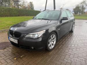 Black BMW 530 2005 in Ogre, with an engine capacity of 3.00 L and mileage of 492 thousand km for 3350 €, photo  on AUTOMOTO.COM.LV