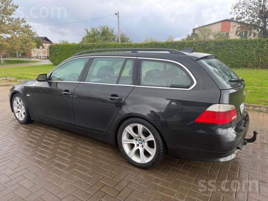 Melns BMW 530 2005 Ogre, ar dzinēja tilpumu 3.00 L un nobraukumu 492 tūkst. km par 3350 €, foto 6 vietnē AUTOMOTO.COM.LV