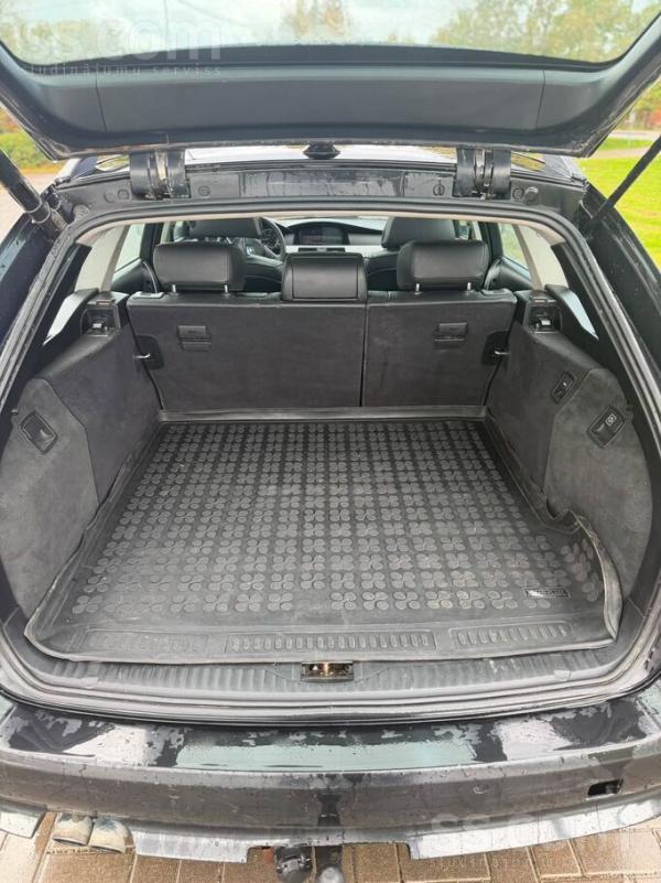 Melns BMW 530 2005 Ogre, ar dzinēja tilpumu 3.00 L un nobraukumu 492 tūkst. km par 3350 €, foto 9 vietnē AUTOMOTO.COM.LV