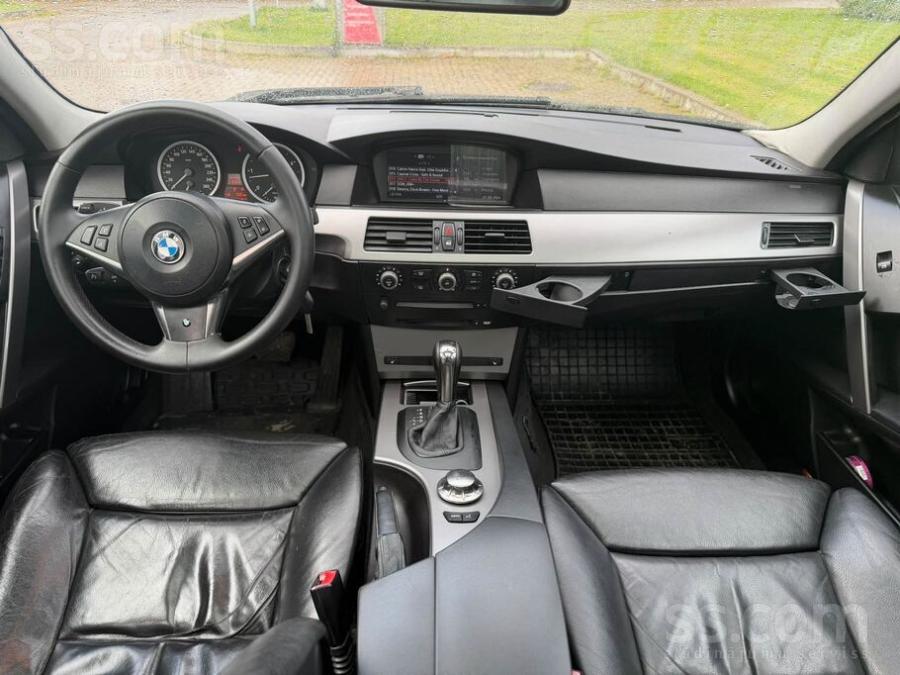 Melns BMW 530 2005 Ogre, ar dzinēja tilpumu 3.00 L un nobraukumu 492 tūkst. km par 3350 €, foto 11 vietnē AUTOMOTO.COM.LV